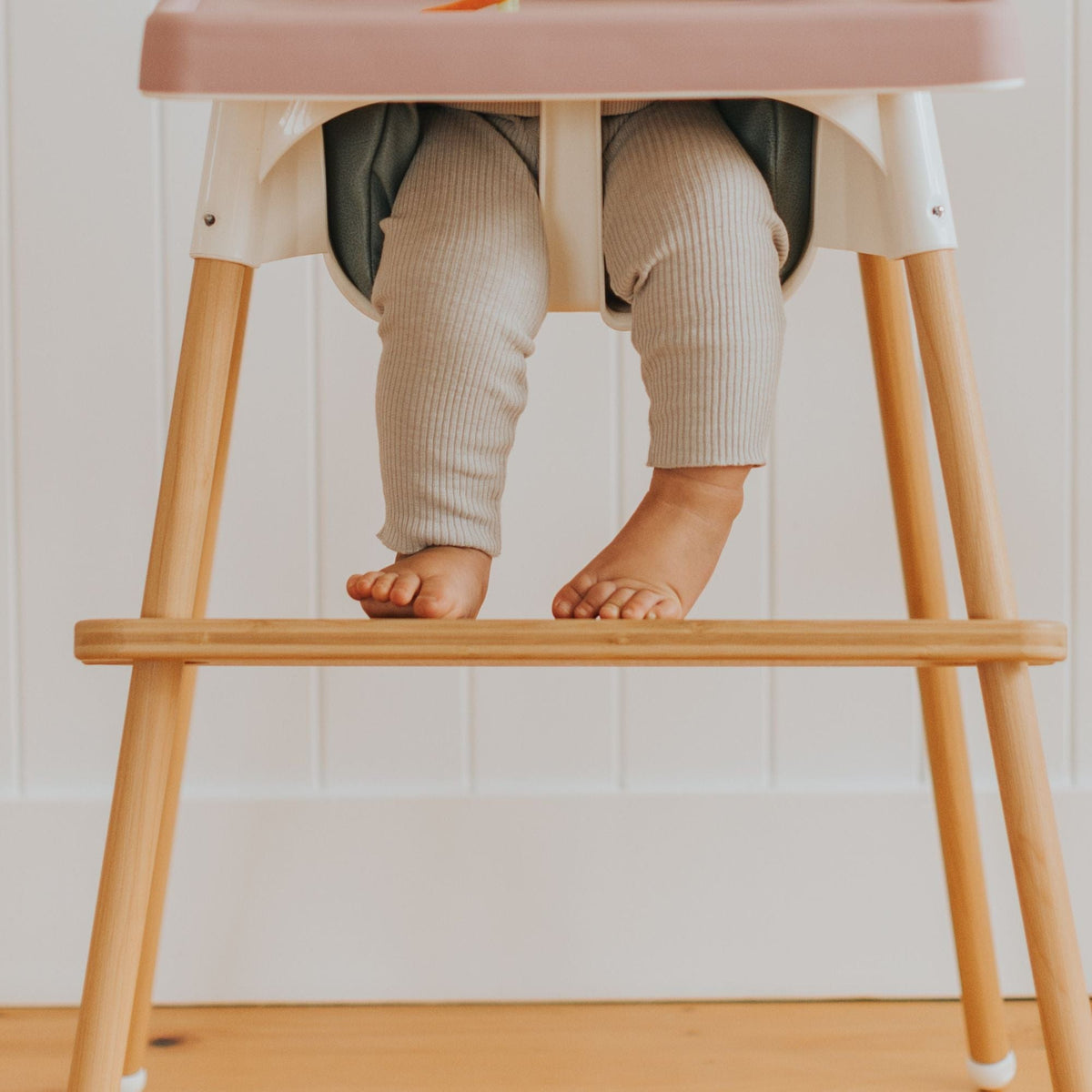 Bamboo IKEA Footrest - Adjustable, Sustainable Wood | Little Puku